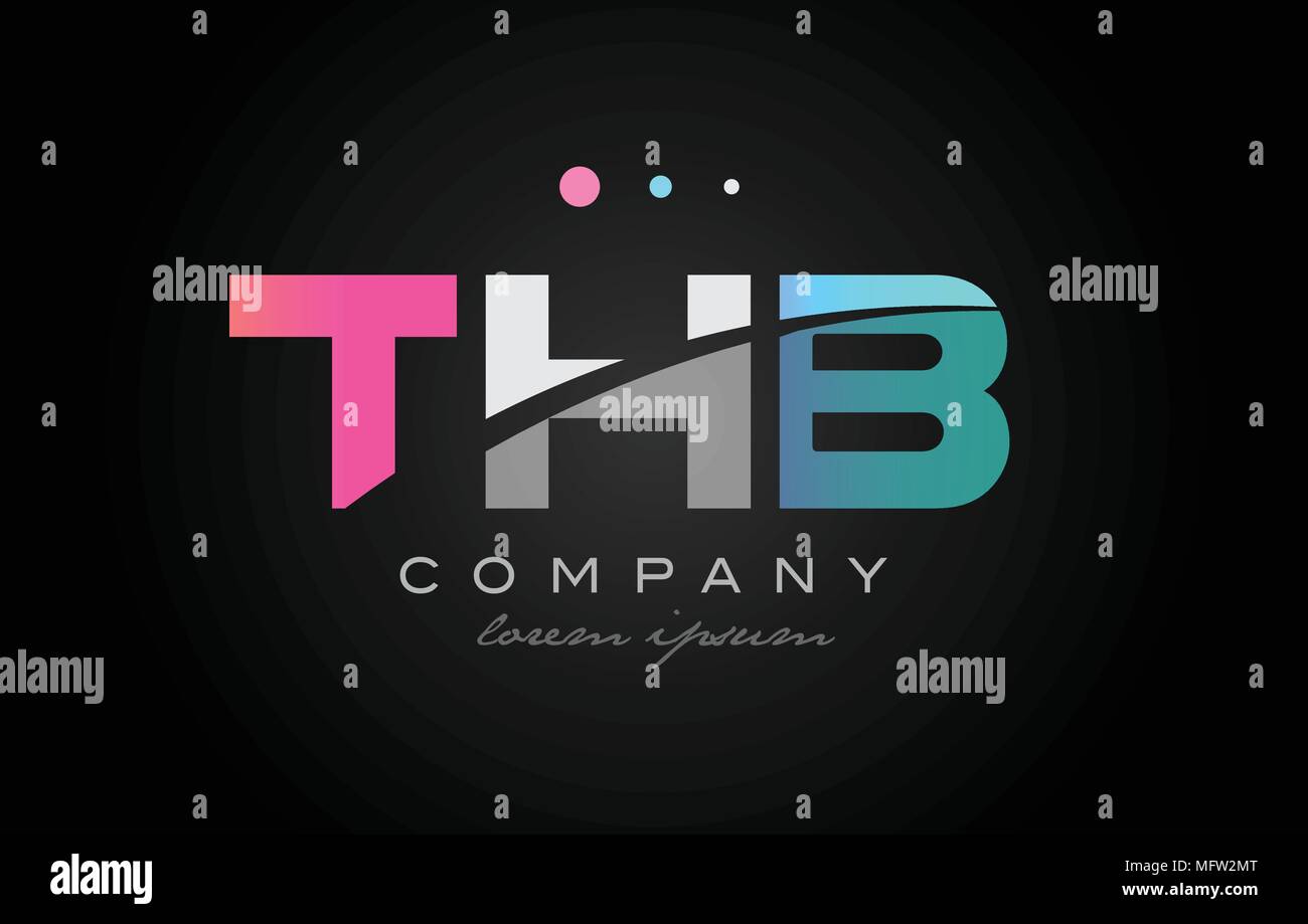 Thb business logo hi-res stock photography and images - Alamy