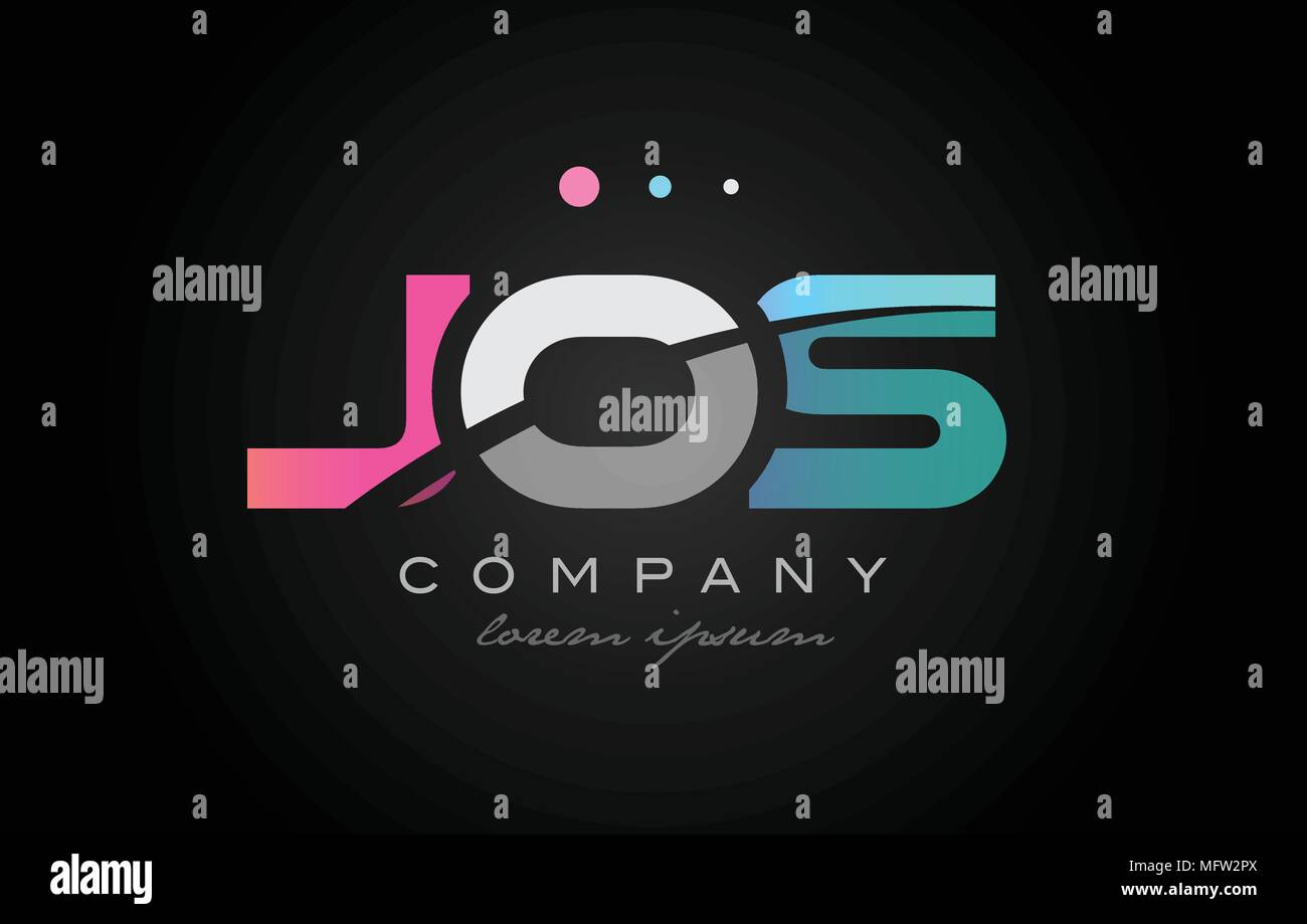 Jos alphabet Stock Vector Images - Alamy