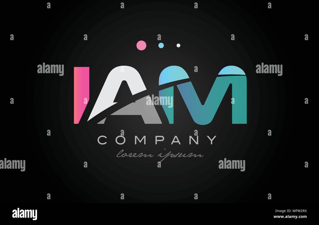 Iam icon Stock Vector Images - Alamy