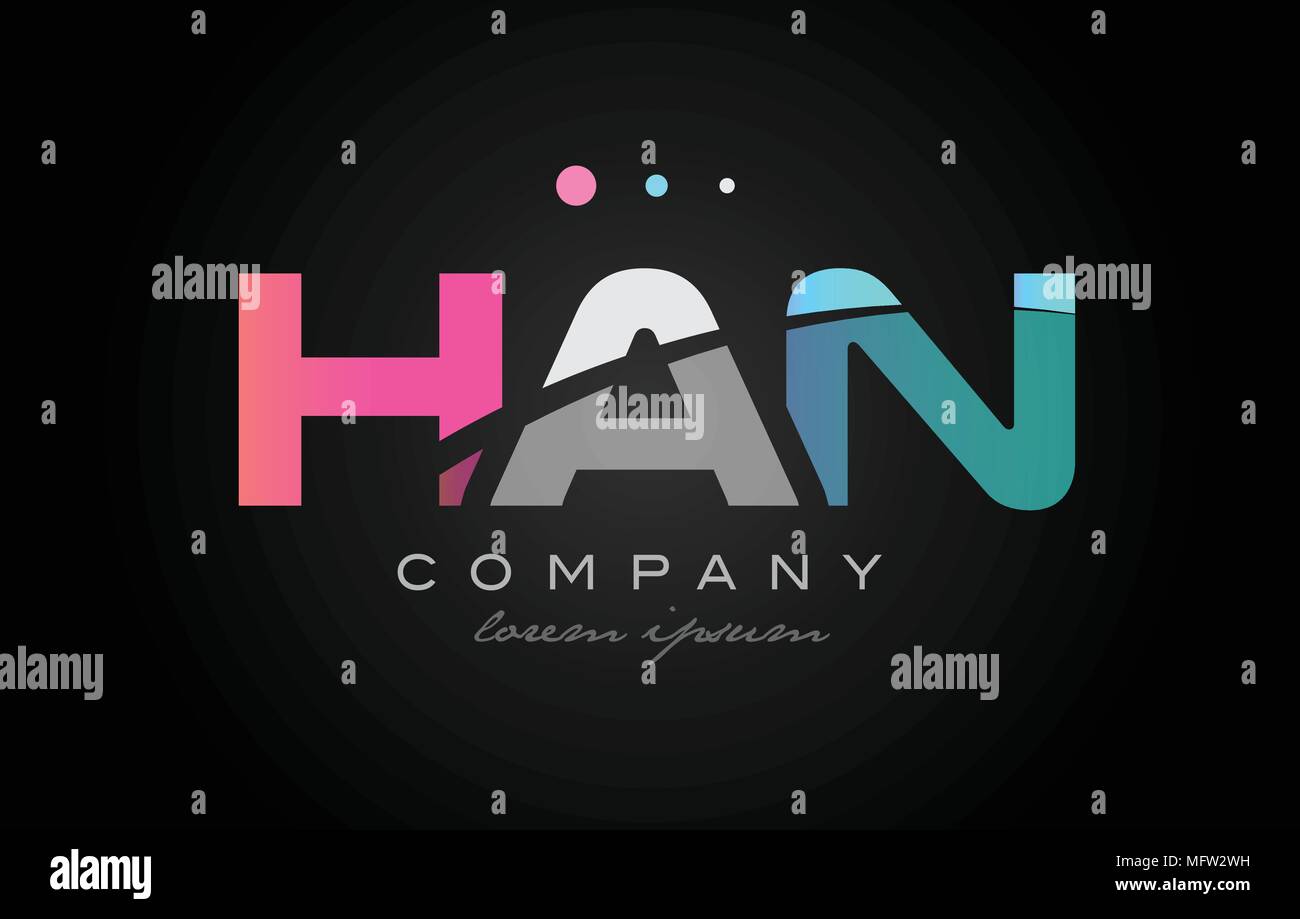 Han alphabet Stock Vector Images - Alamy