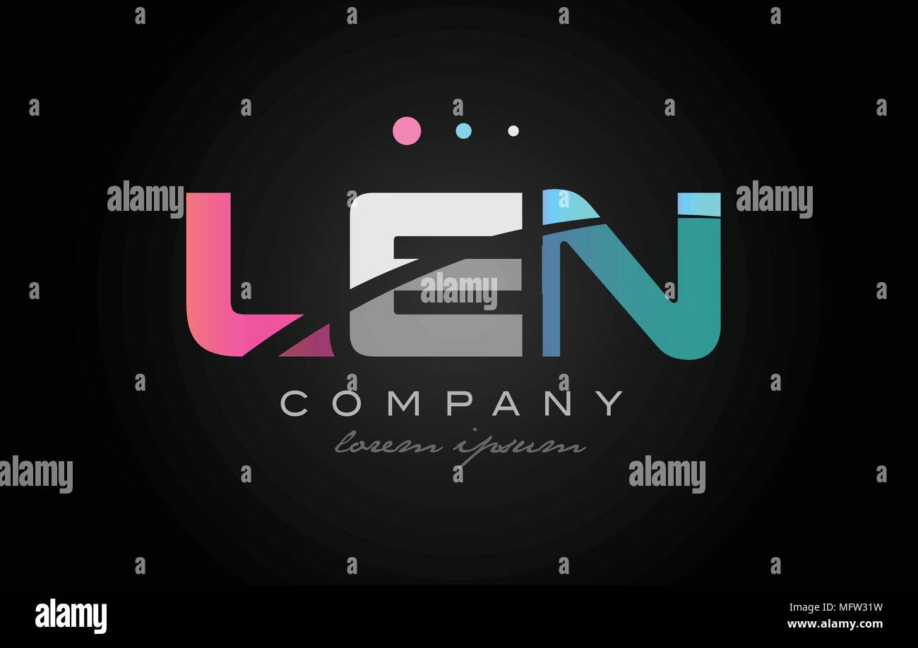 Len alphabet hi-res stock photography and images - Alamy