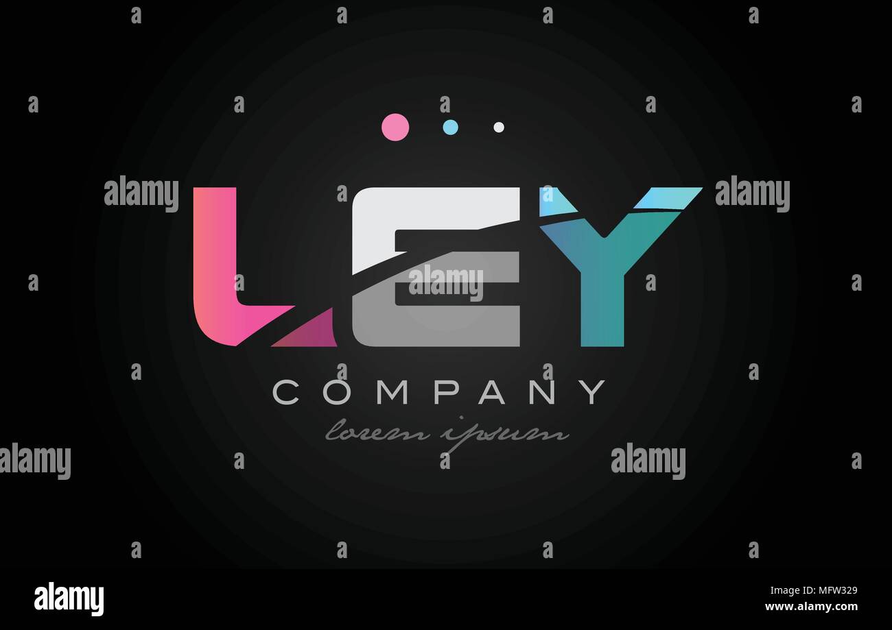 Ley logo Stock Vector Images - Alamy