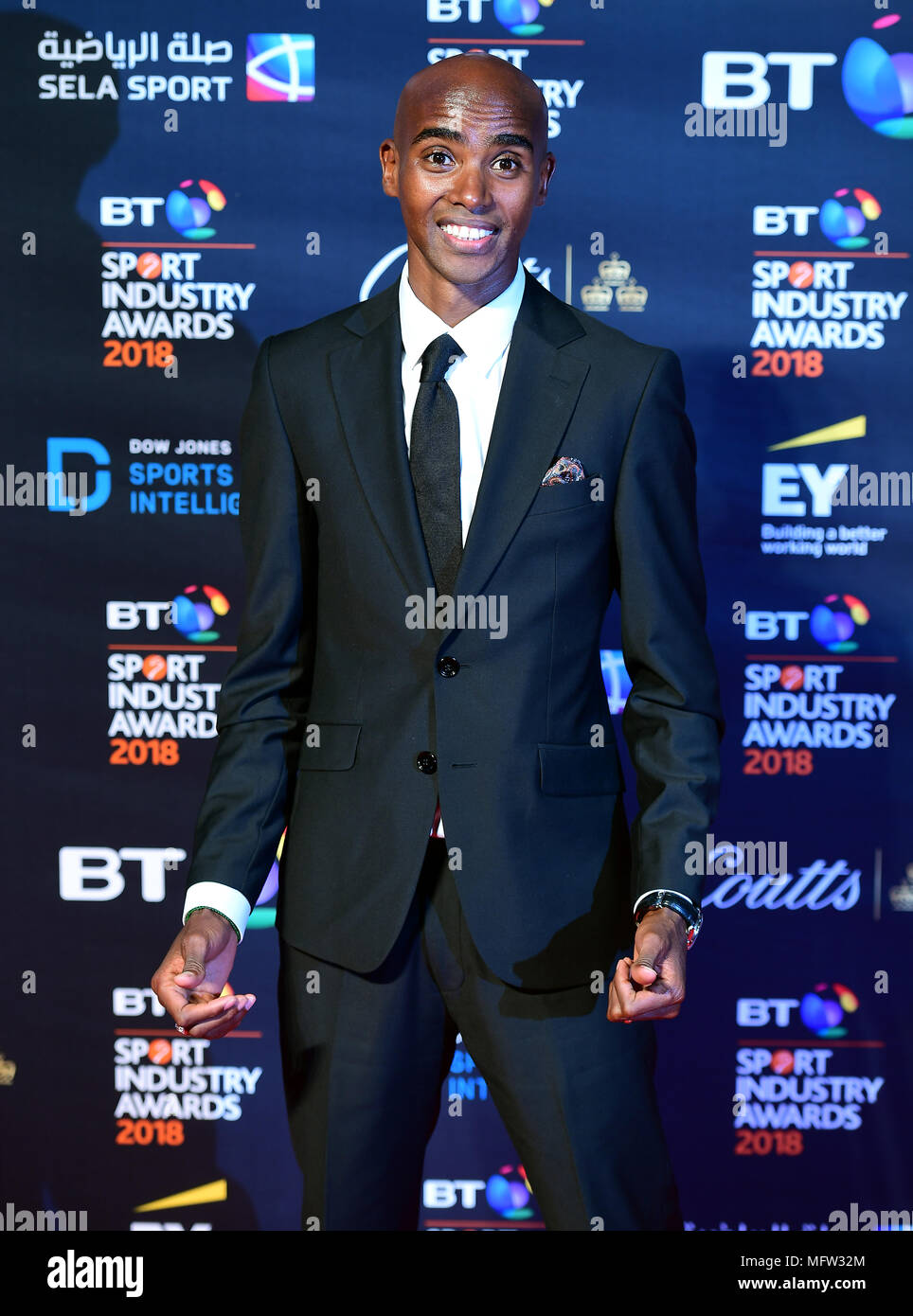Sir Mo Marah attending the BT Sport Industry Awards 2018 held at ...