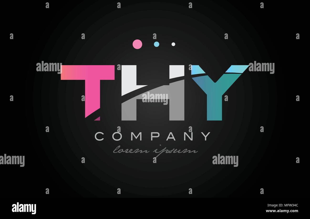 Thy logo design hi-res stock photography and images - Alamy