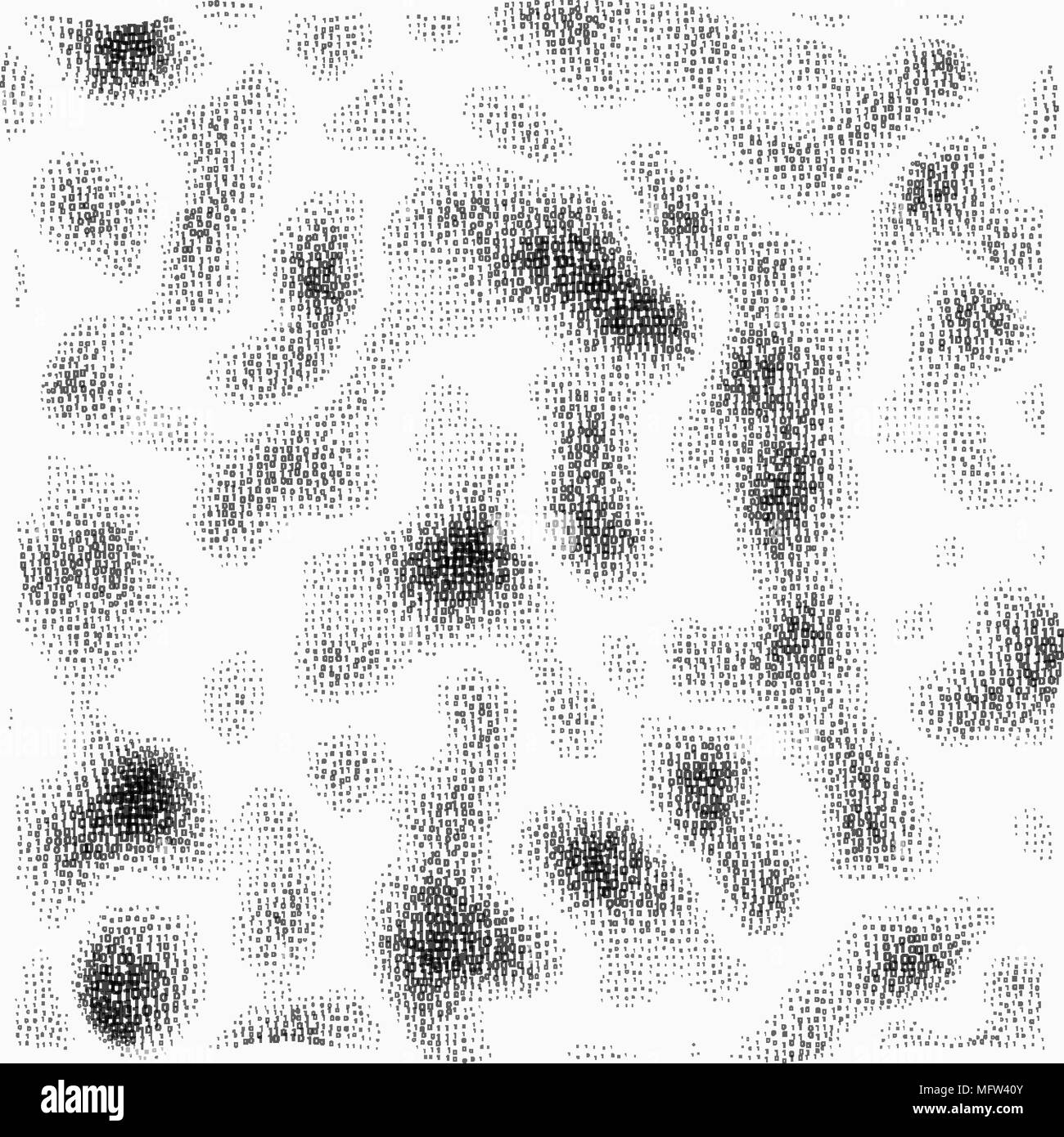 Vector noisy texture consists of binary code Stock Vector Image & Art ...