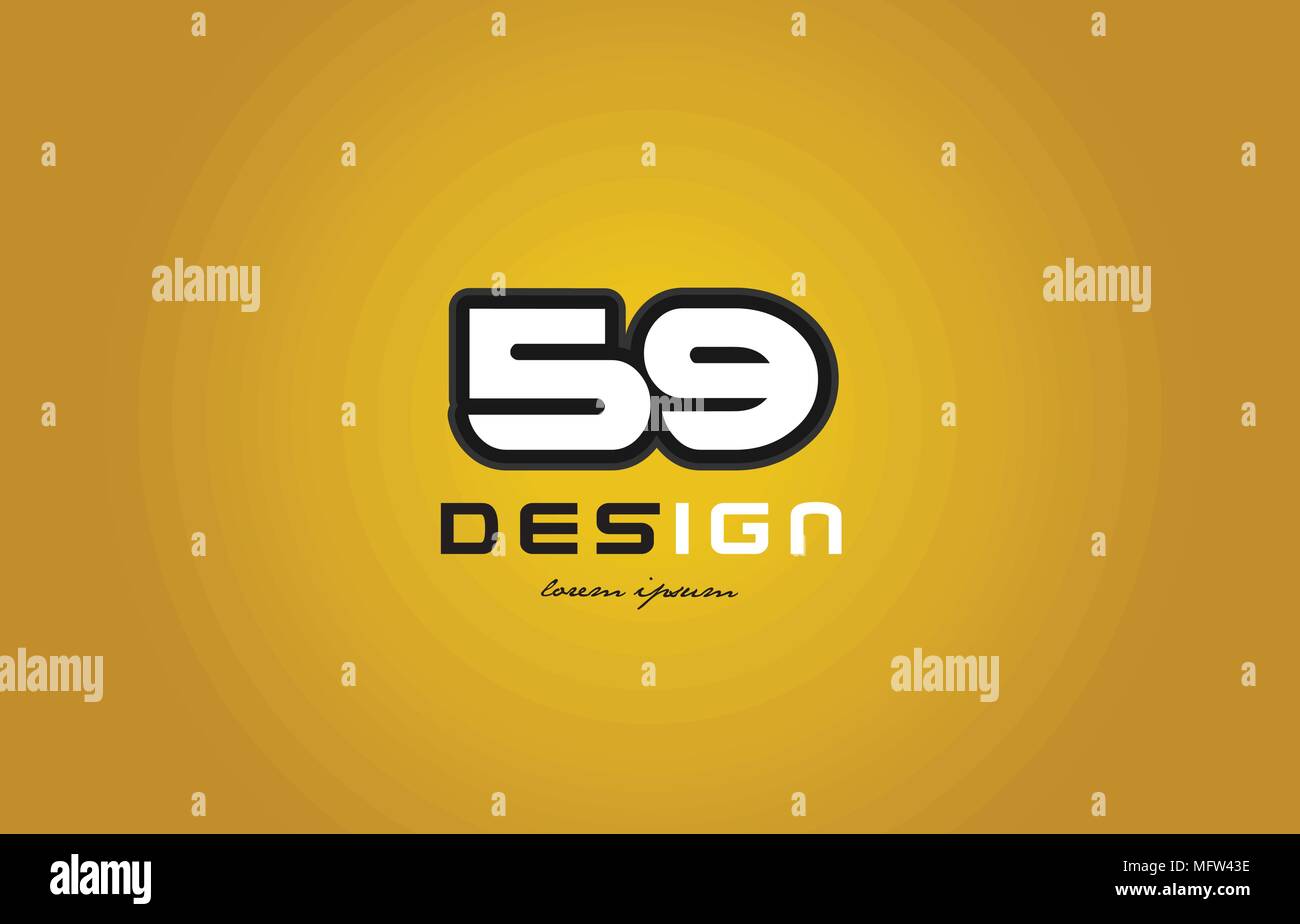 Number 59 Stock Vector Images - Alamy