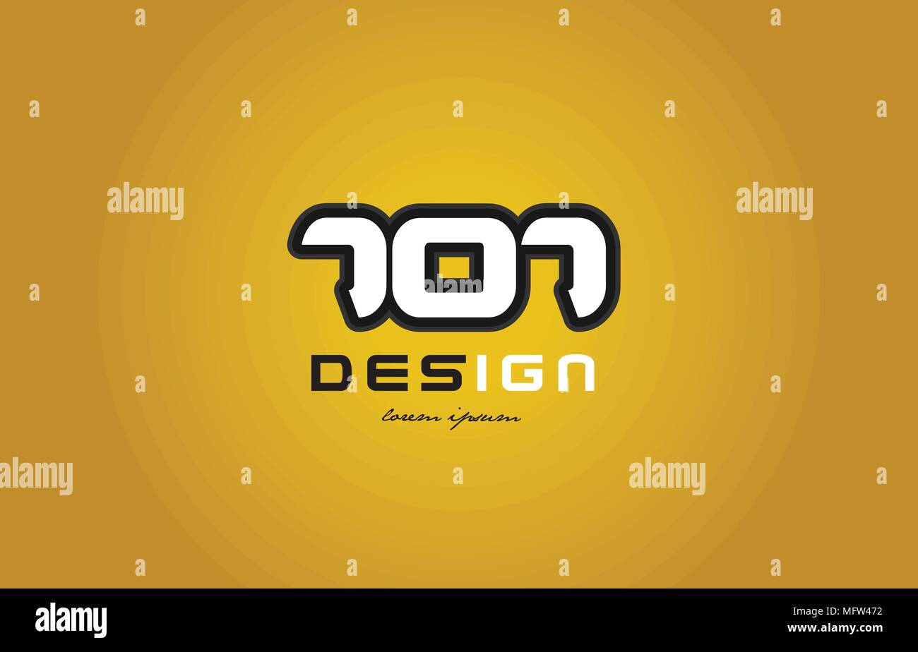 design of bold number numeral digit 707 with white color and black ...
