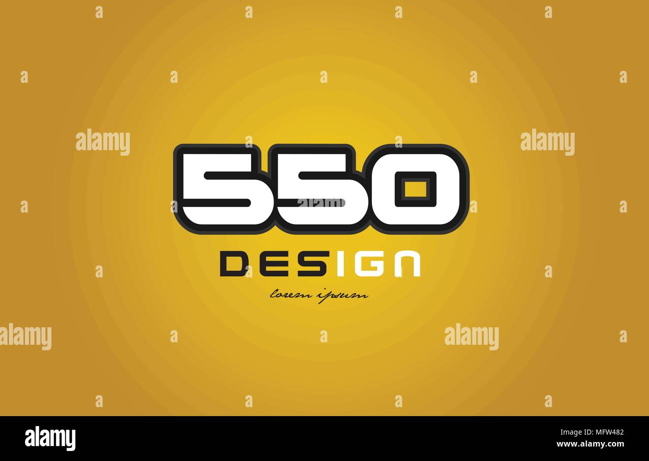 Number 550 Stock Vector Images - Alamy