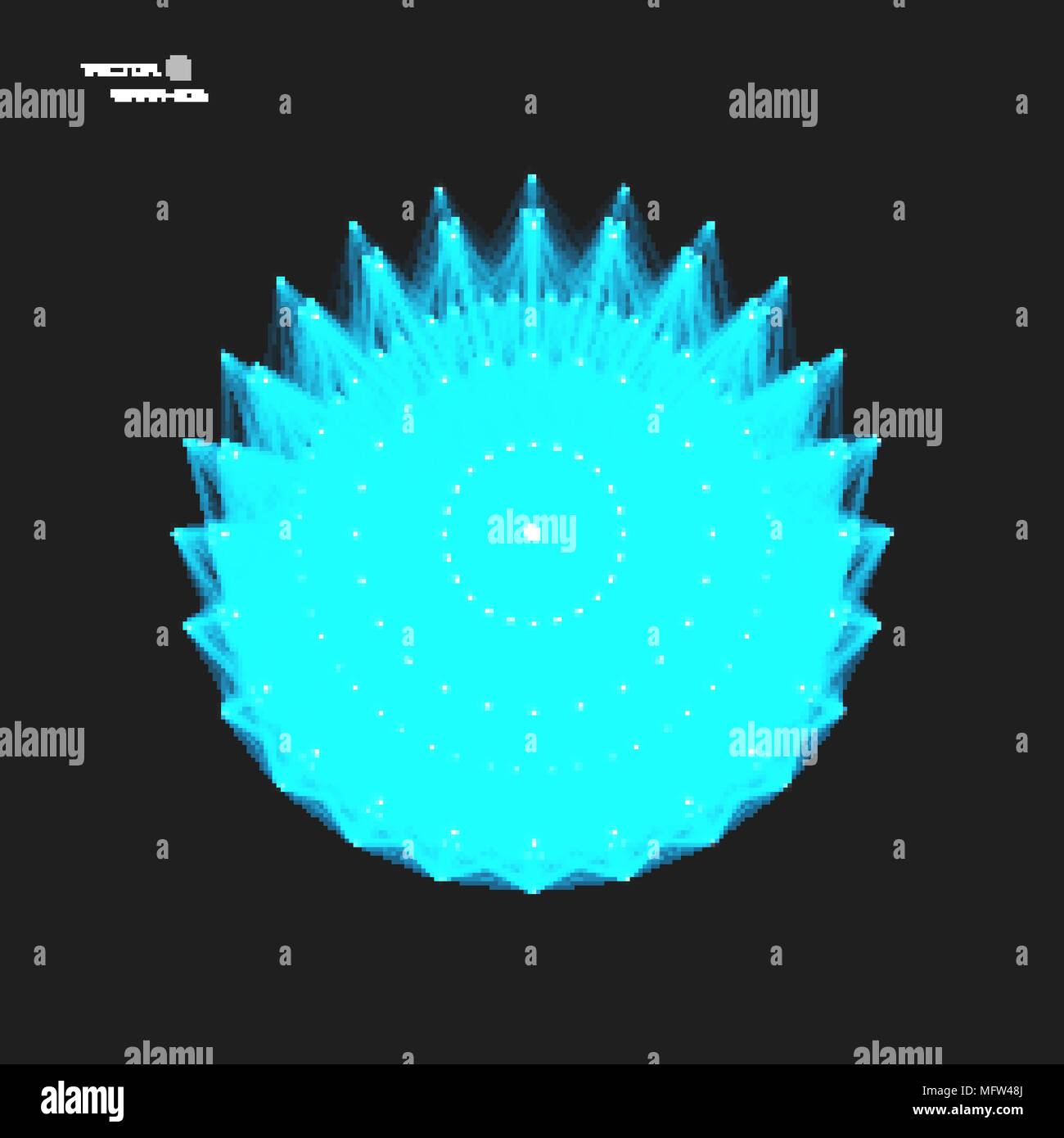 Geometric pattern consist of connected lines. Vector Illustration Stock Vector Image & Art - Alamy