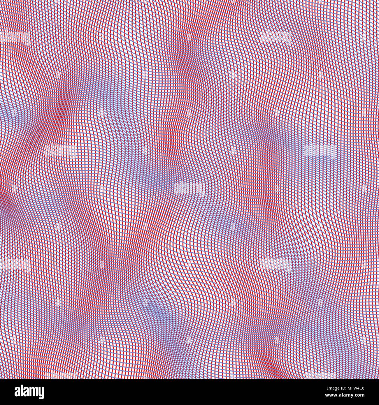 Minimalist line abstract background. Vector illustration. Line flow ...