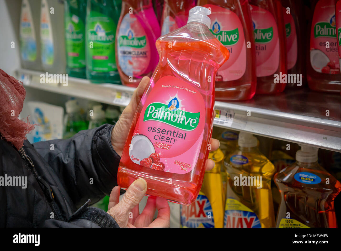 Palmolive Dish Soap Red