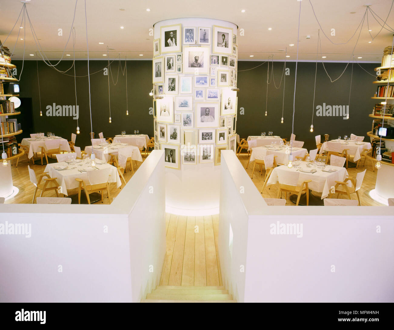 Interior of Asia de Cuba restaurant Interiors restaurants Stock Photo ...