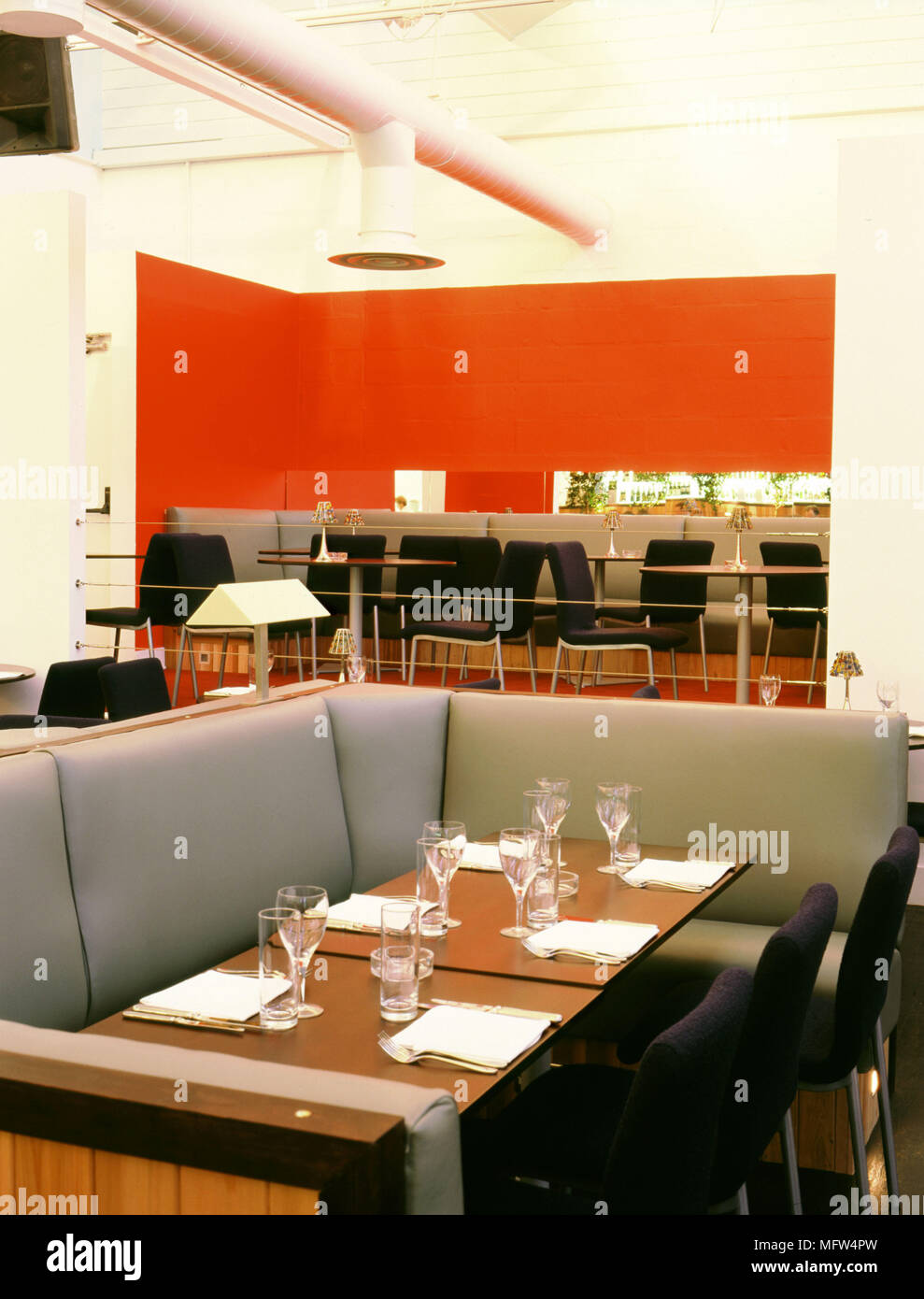 Interior of the Bush Bar and Grill Interiors bars restaurants modern ...