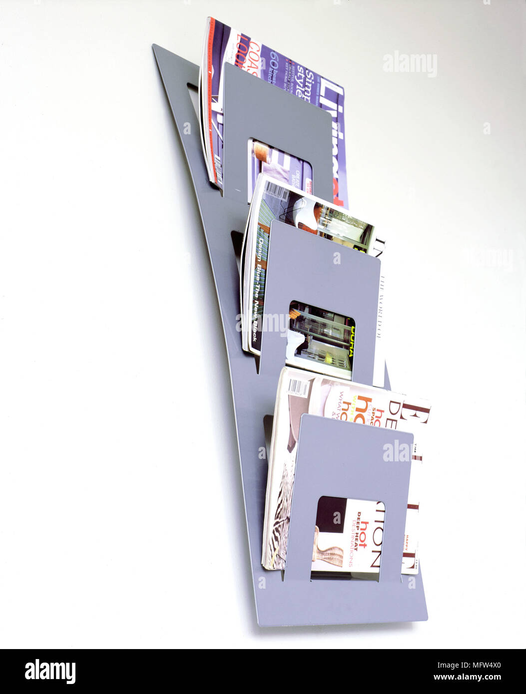 Plastic Wall Mounted Magazine Rack at Jim Roebuck blog