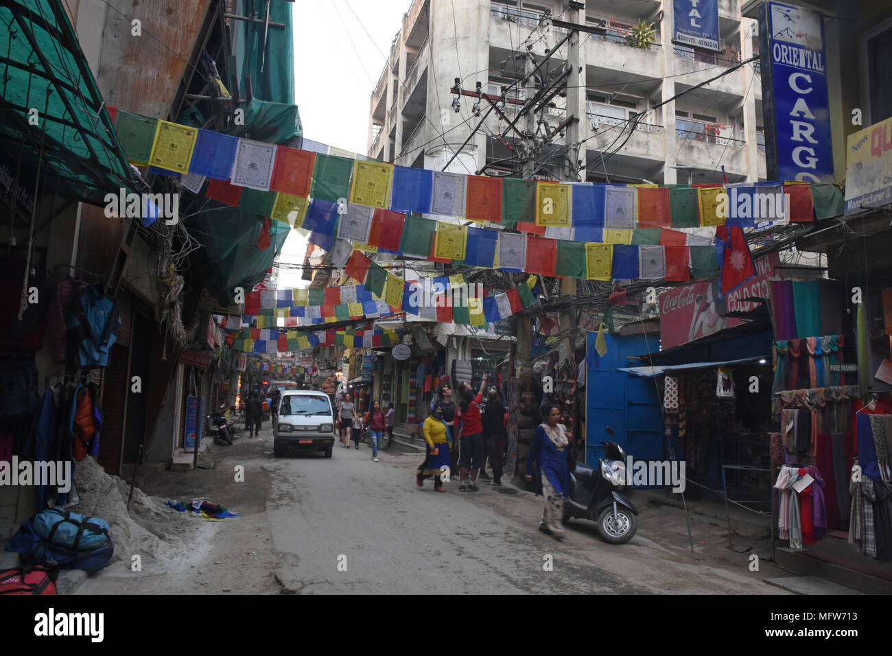 Kathmandu city life hi-res stock photography and images - Alamy