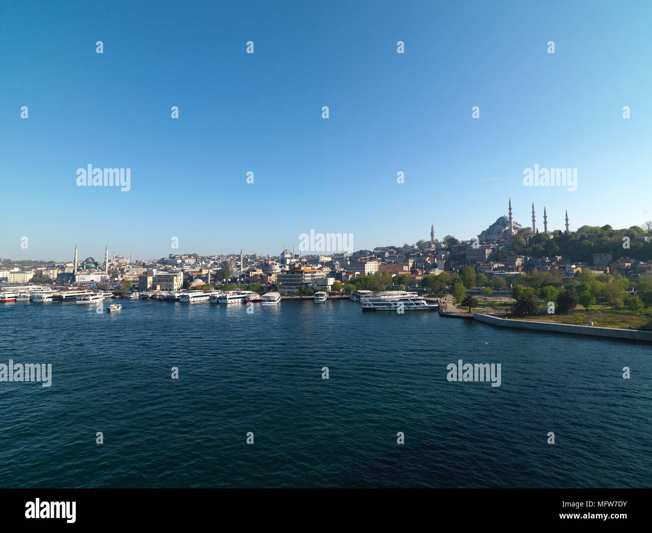 Golden Horn Istanbul Bosphorus Stock Photo - Alamy