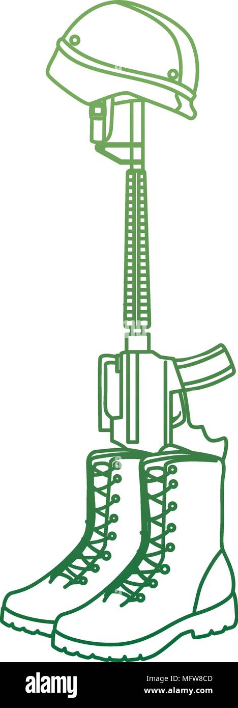 Military police sniper rifle Stock Vector Images - Alamy