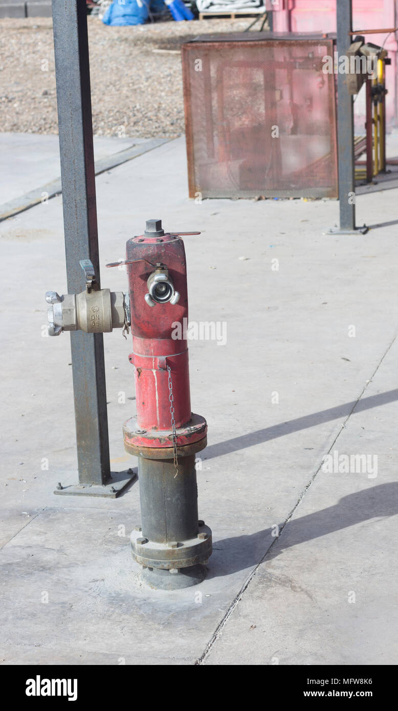 Fire station firefighter training equipment used by fireman to simulate ...