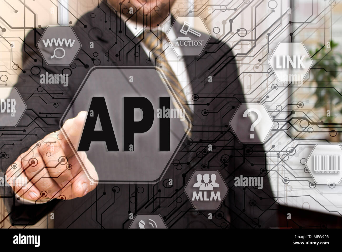 Api application programming interface hi-res stock photography and images - Alamy