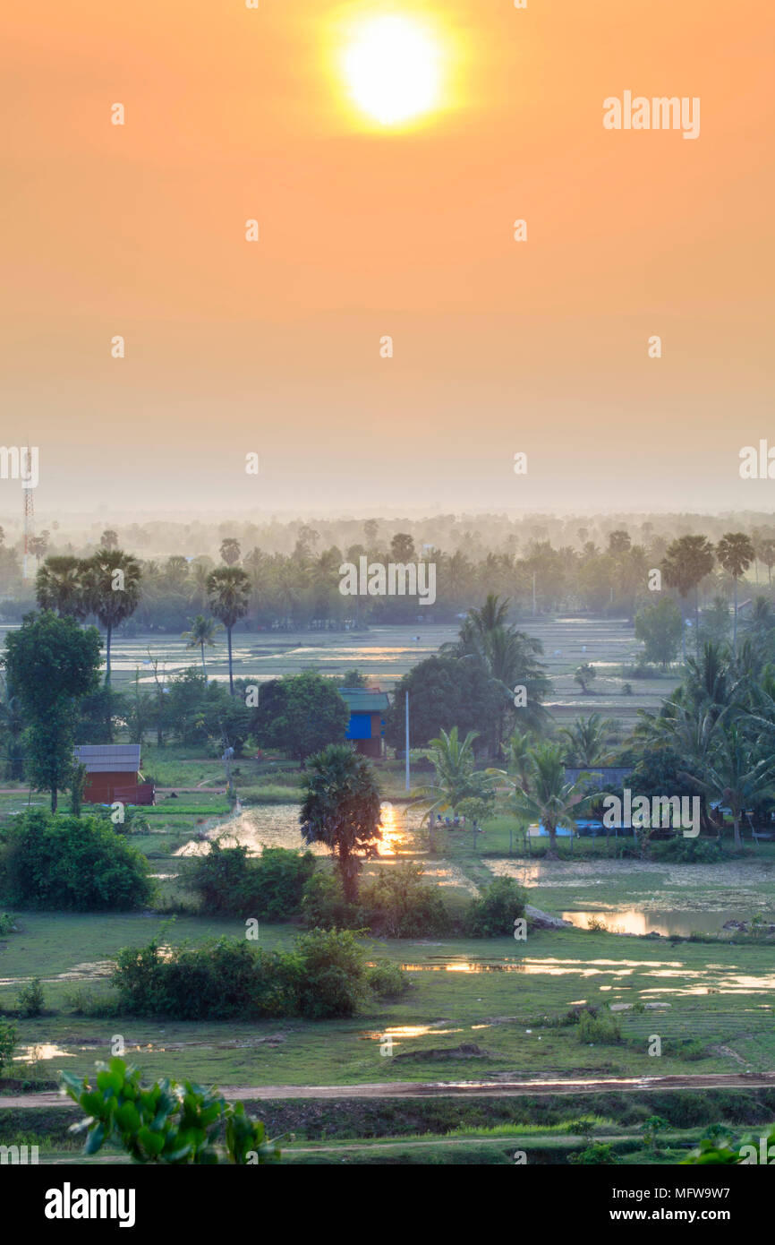 Rural landscape in southern Cambodia near Kampot Stock Photo - Alamy