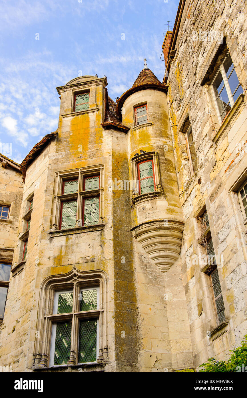 Medieval architecture of the Old Town, Perigueux, France Stock Photo ...