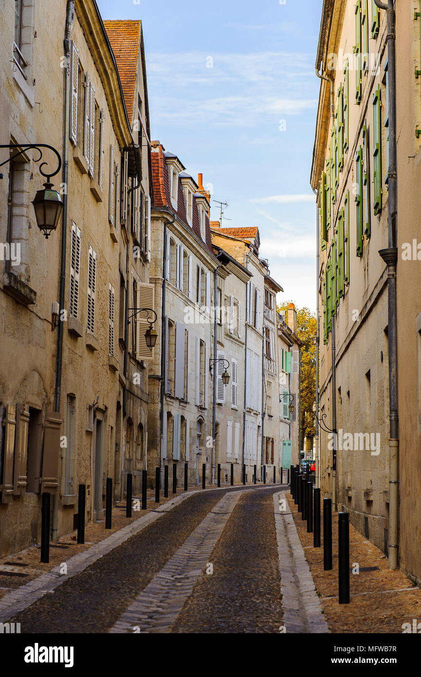 Medieval architecture of the Old Town, Perigueux, France Stock Photo ...