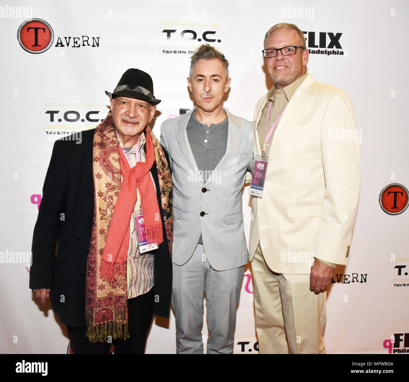 Alan Cumming receives the LGBTQ qFLIX Award in Philadelphia, United ...