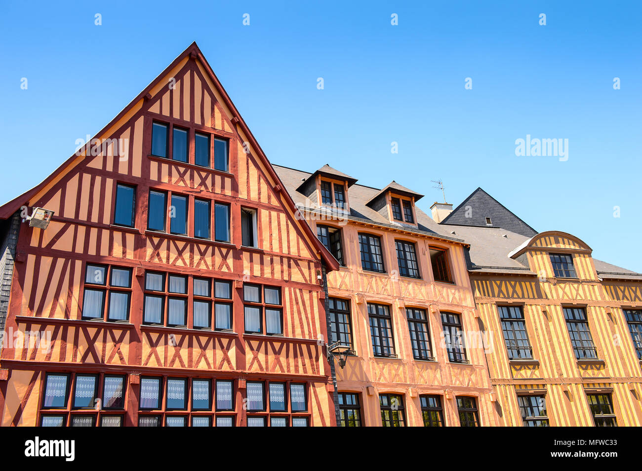 Joan D'Arc square, Rouen, France Stock Photo - Alamy