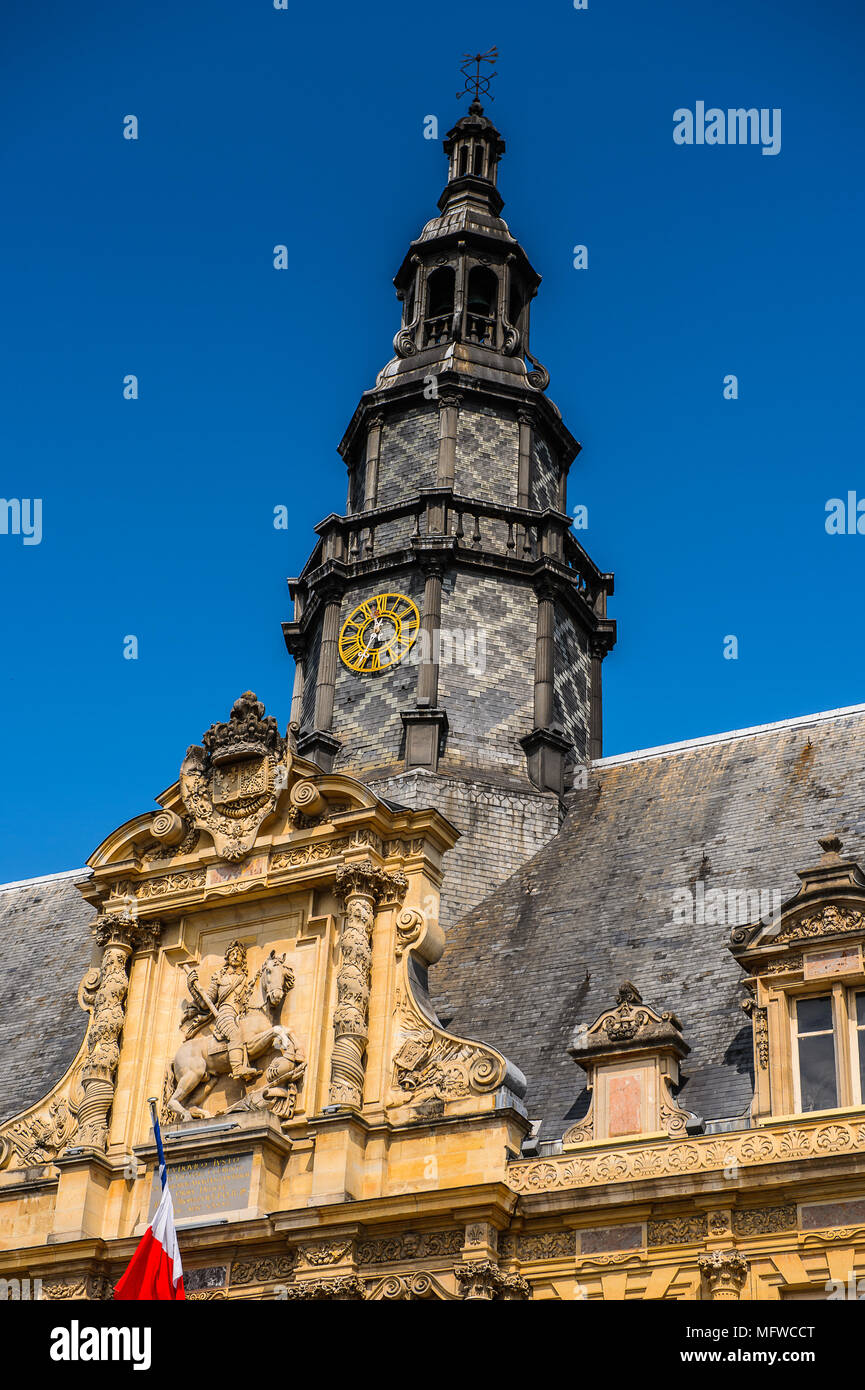 Architecture of Rheims, Champagne-Ardenne, France Stock Photo - Alamy