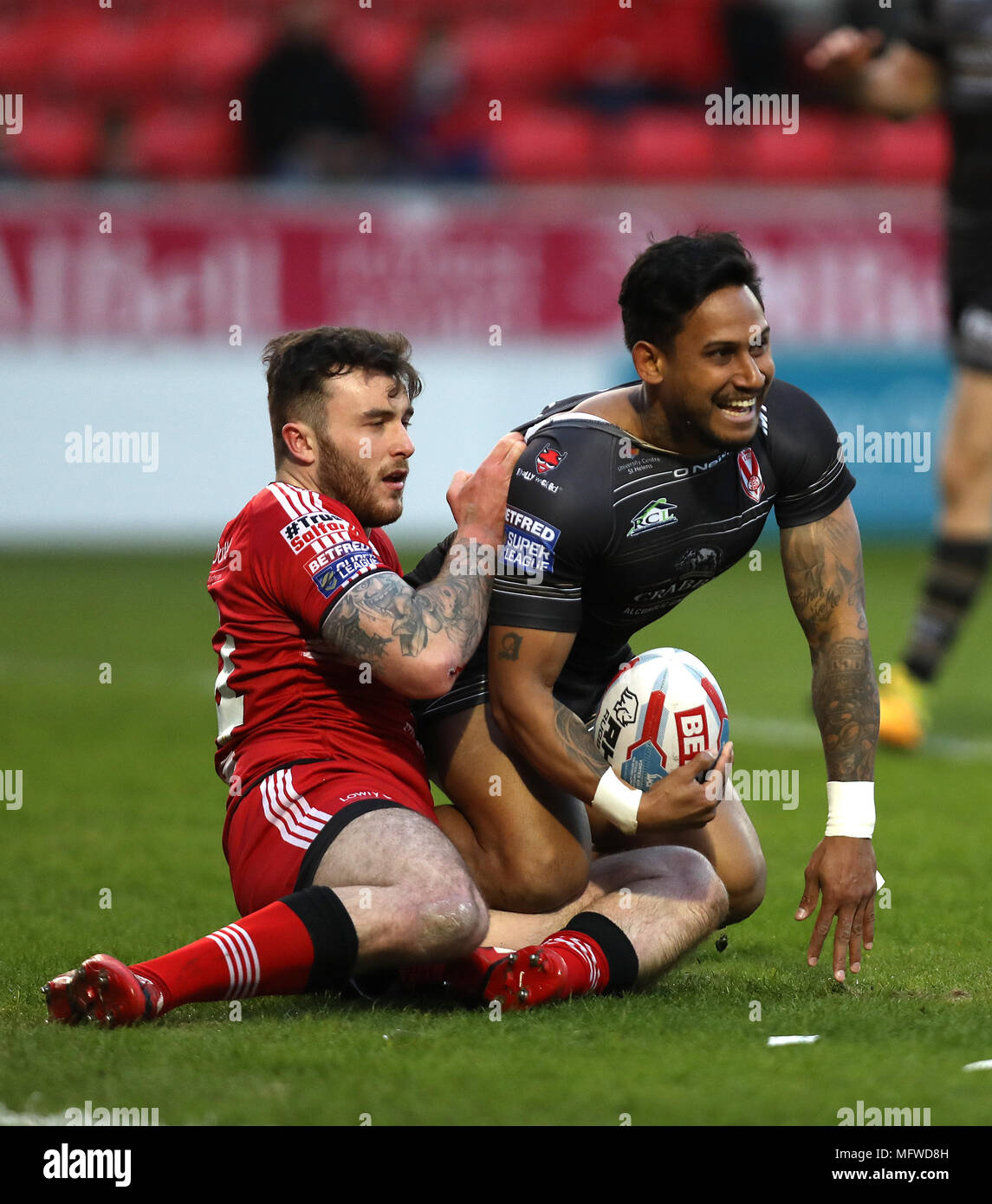 Salford red devils jake bibby hi-res stock photography and images - Alamy
