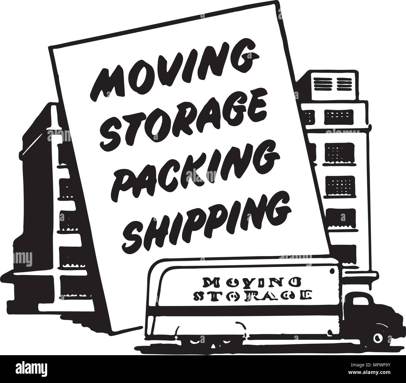 1940s trucks Stock Vector Images - Alamy