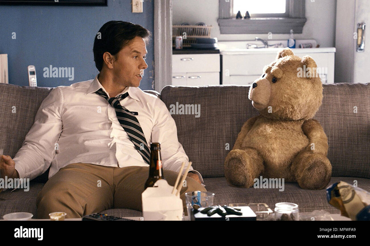TED 2012 Universal Pictures film with Mark Wahlberg at left and Seth ...