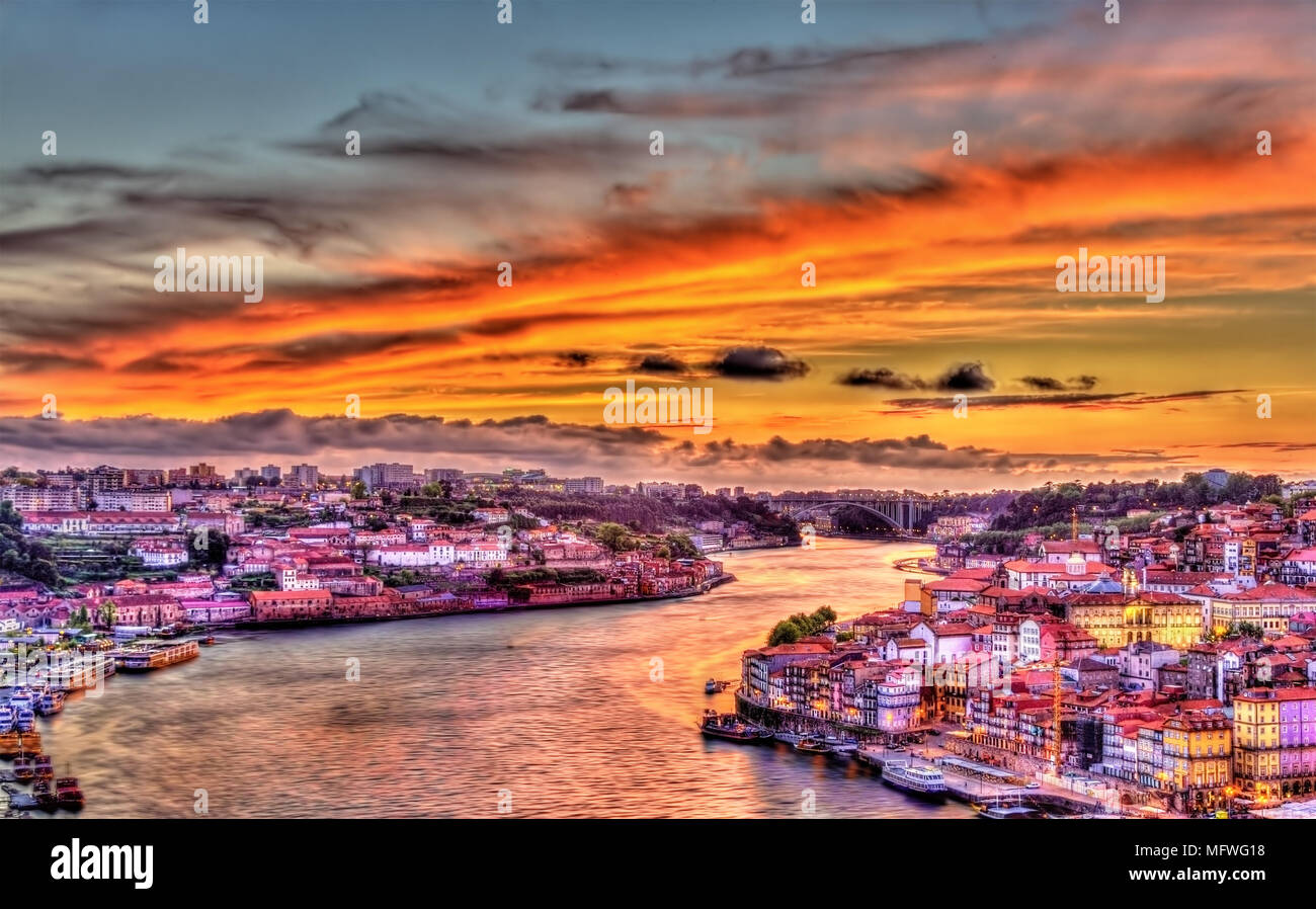 Spring sunset over historic hi-res stock photography and images - Alamy