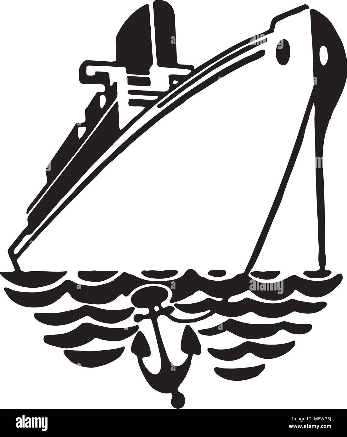 Ocean liner Stock Vector Images - Alamy