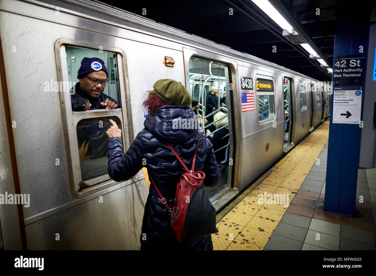 Mta subway hi-res stock photography and images - Alamy