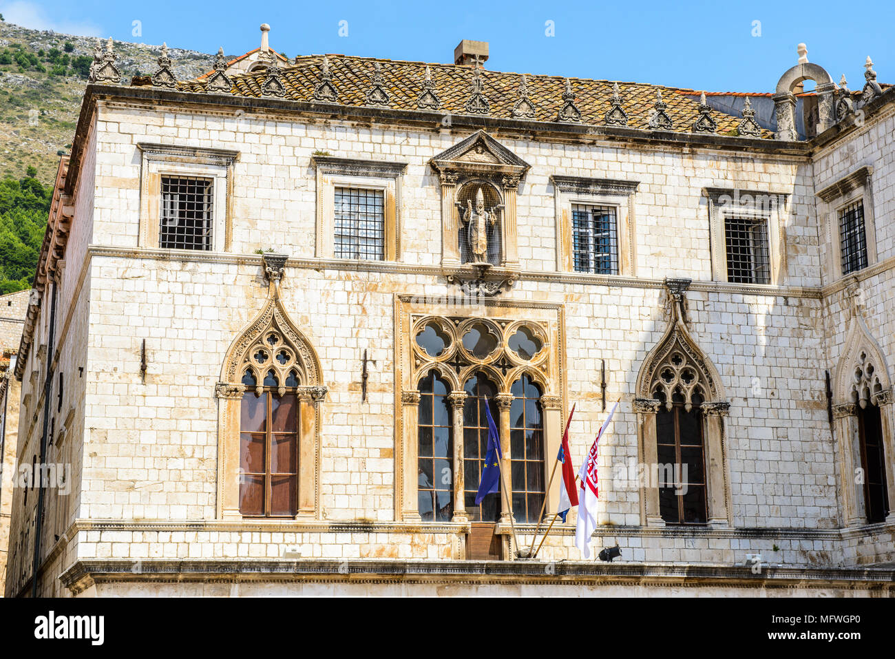 Architecture of the Old town of Dubrovnik, Croatia Stock Photo - Alamy