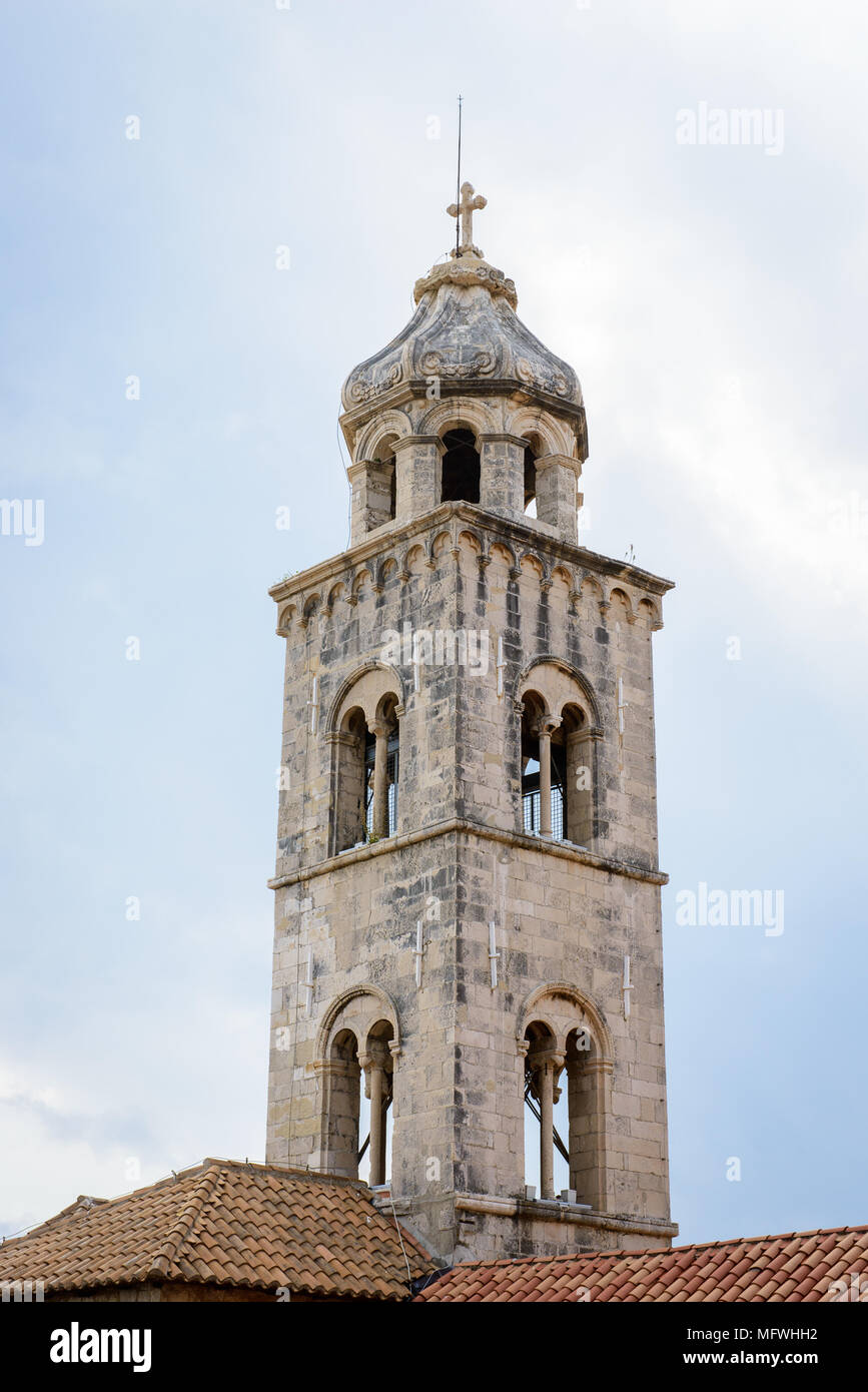 Bell tower of Dubrovnik, Croatia Stock Photo - Alamy