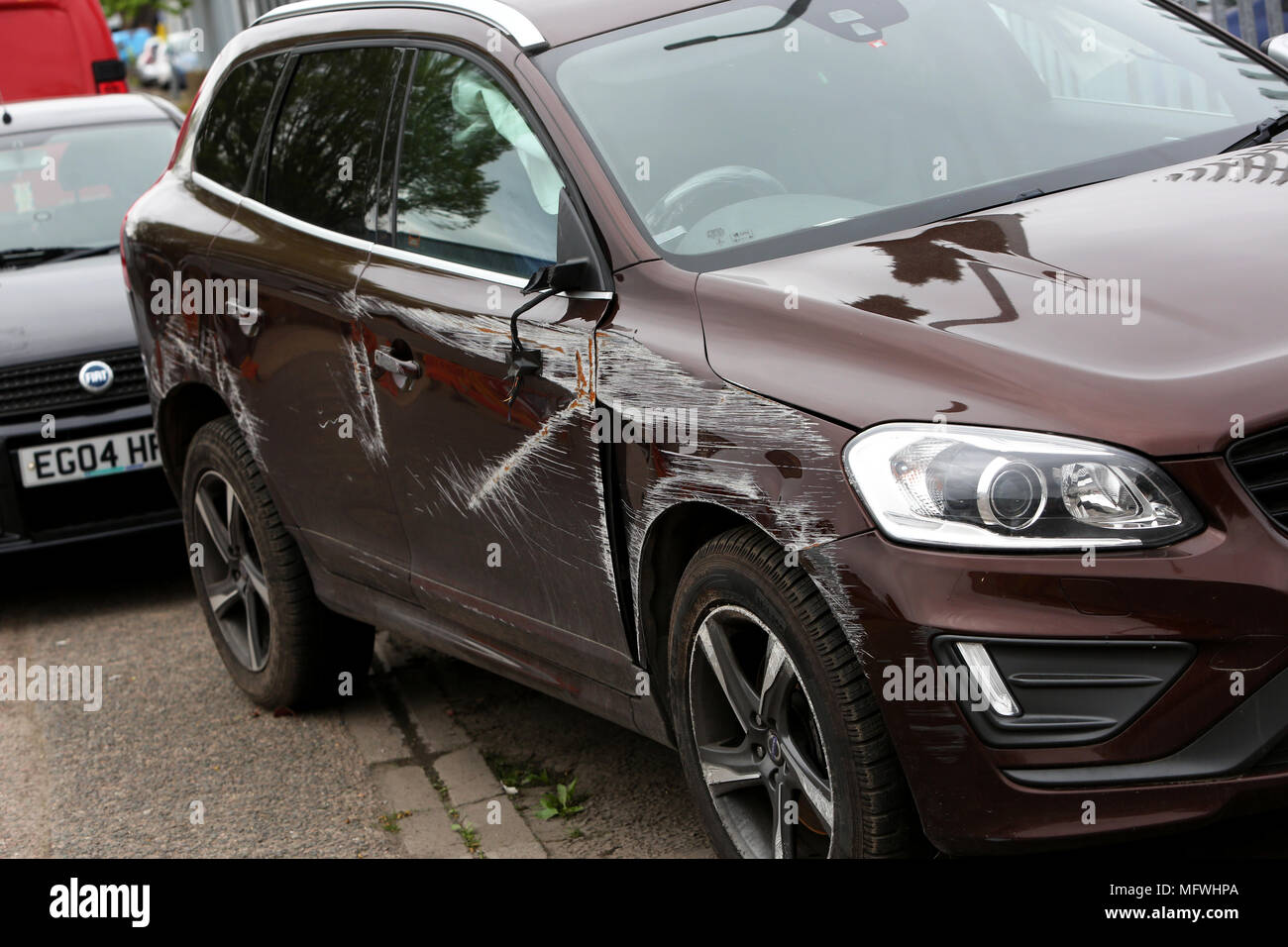 Car damage hi-res stock photography and images - Alamy
