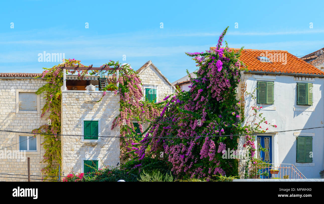 Architecture of the Historical Complex of Split, Croatia Stock Photo ...