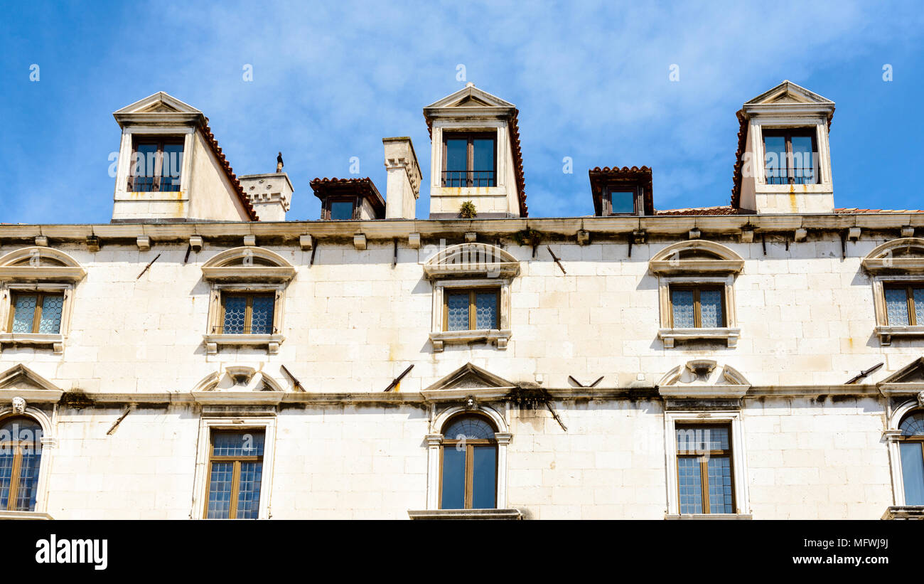 Architecture of the Historical Complex of Split, Croatia Stock Photo ...