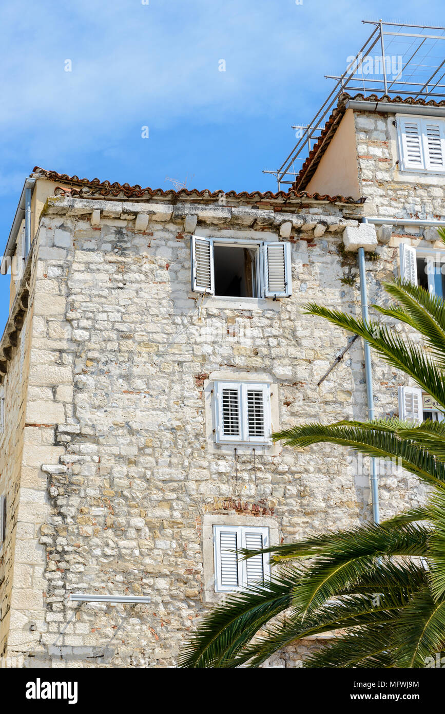 Architecture of the Historical Complex of Split, Croatia Stock Photo ...