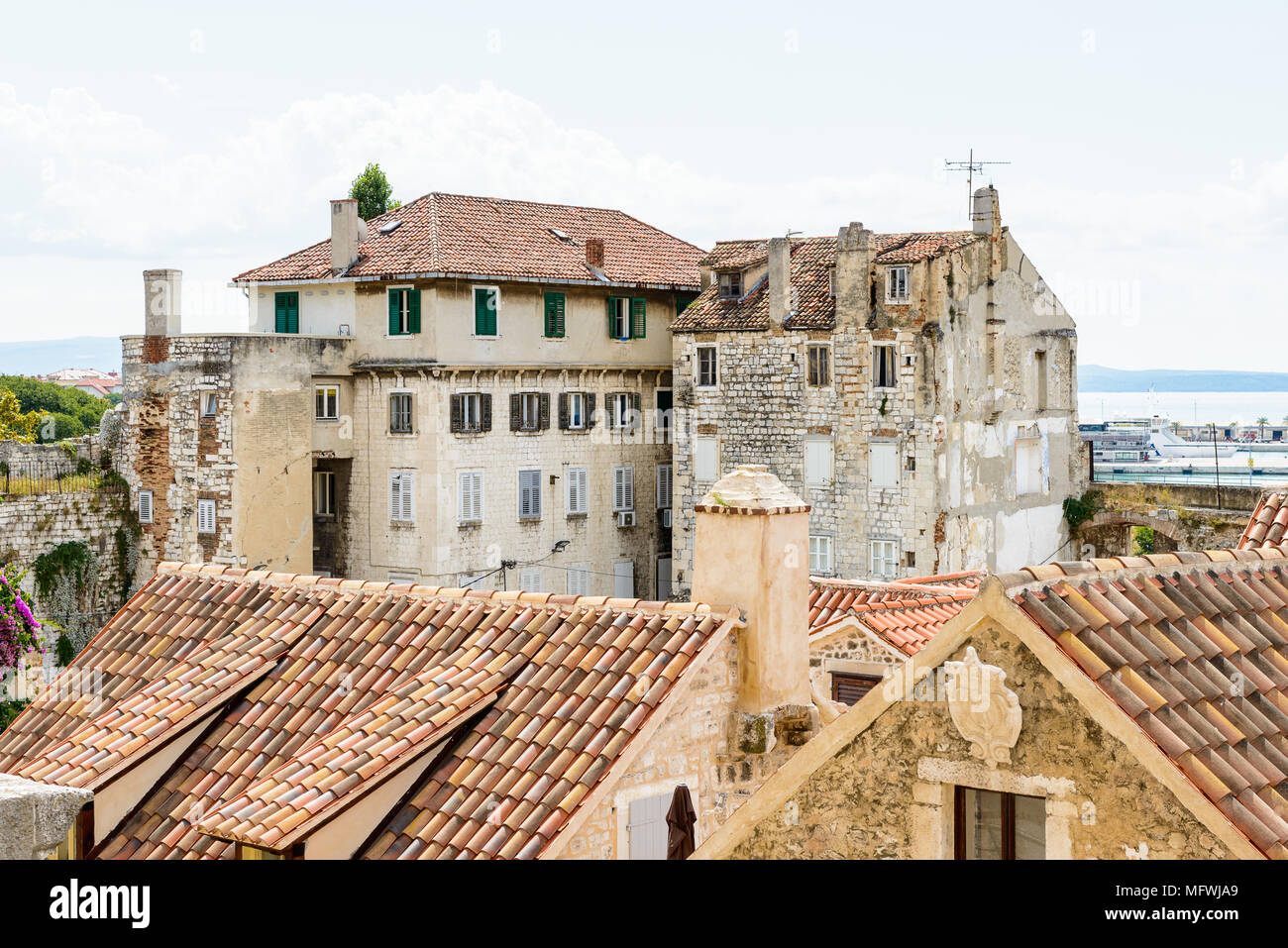Architecture in Split, Croatia Stock Photo - Alamy