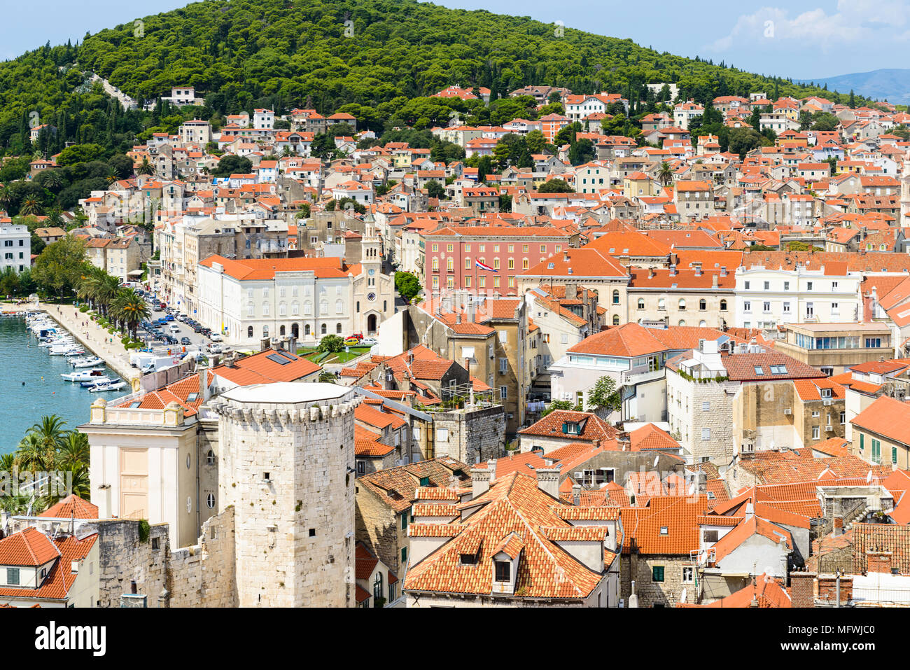 Split, Croatia. It is the second-largest city of Croatia and the ...