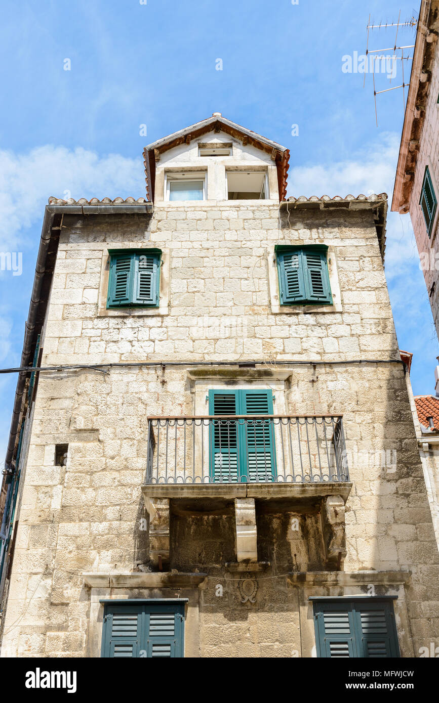 Architecture of the Historical Complex of Split, Croatia Stock Photo ...