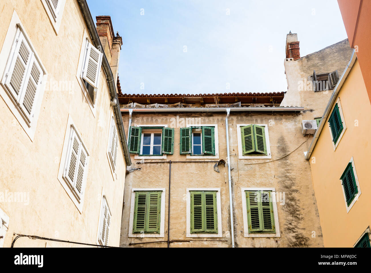 Architecture of the Historical Complex of Split, Croatia Stock Photo ...