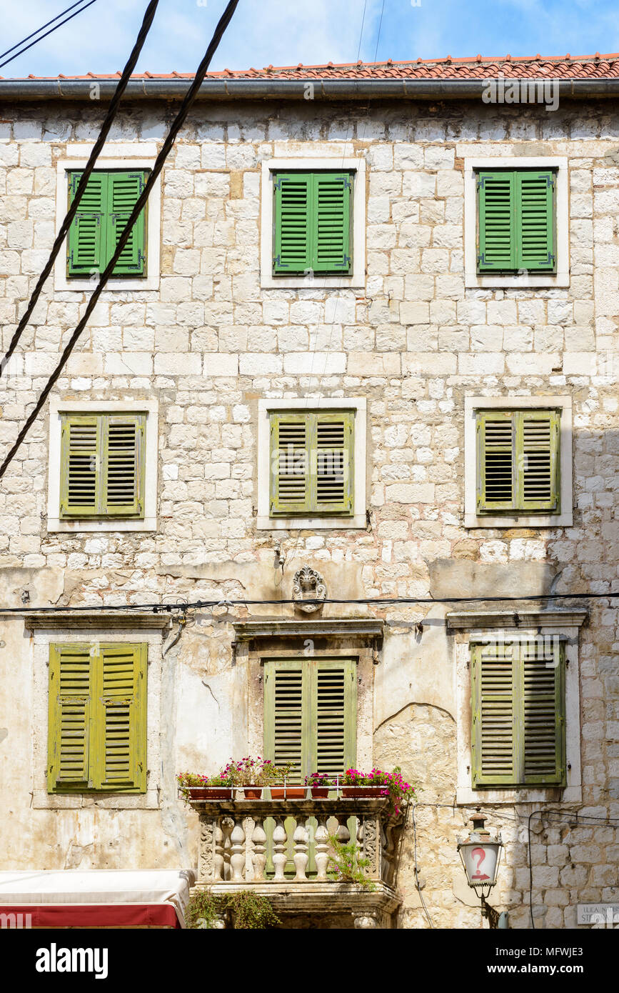 Architecture of the Historical Complex of Split, Croatia Stock Photo ...