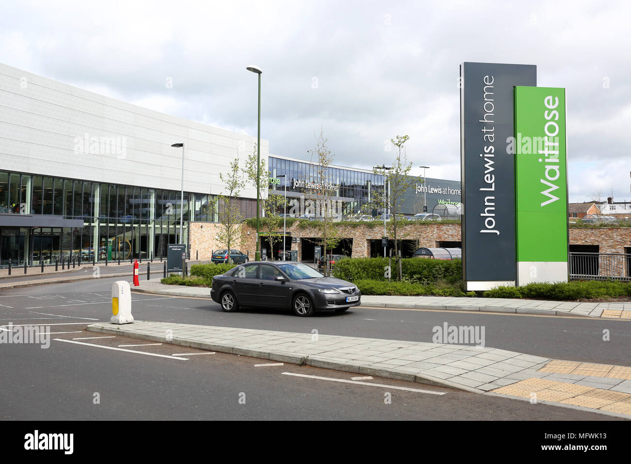 General views of the John Lewis at Home and Waitrose Stores in Horsham ...