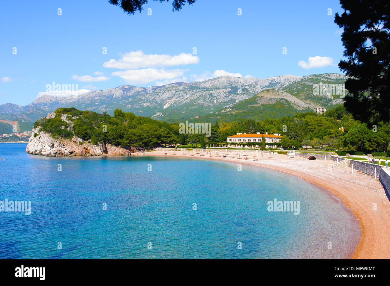Architecture of Montenegro Stock Photo - Alamy