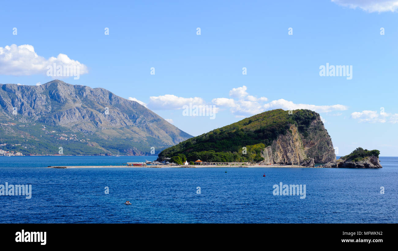 Saint Nicholas Island in Montenegro, Europe Stock Photo - Alamy