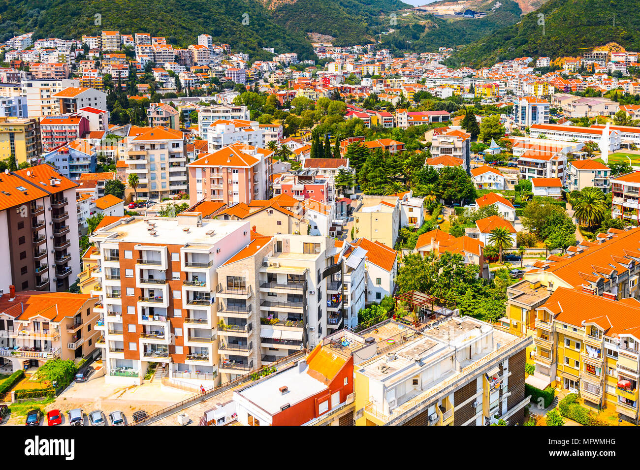 Architecture of Budva Stock Photo - Alamy